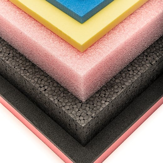 Types of Foam